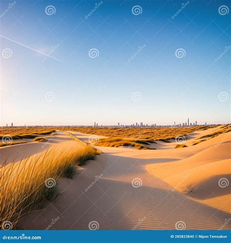 Puentes Y Horizontes Urbanos Hechos Con Ai Generativo Stock de ilustración Ilustración de
