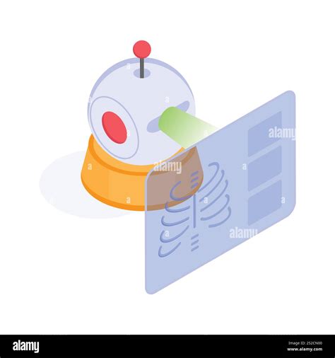 Ai Powered Scanner For Analyzing Radiology Images In Detail Stock