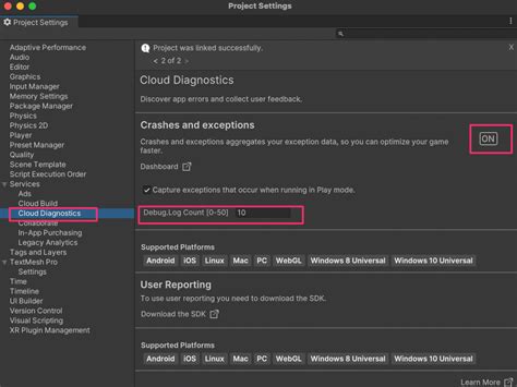 エラーやクラッシュを記録し、バグ特定の手助けになるunity公式の無料サービス Unity Cloud Diagnostics【unity