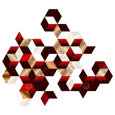 Abstract Geometric Poster Cover Hexagon Tech Geometric Figure Light Blue Medical Tech Business