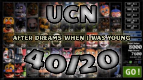 Ucn Tryflys 40 20 After Years Of Dreams When I Was Young Youtube