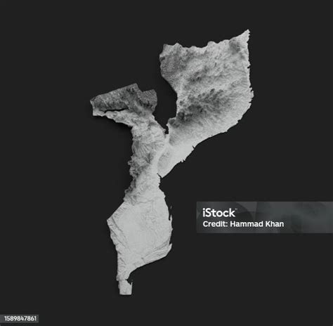 3d 모잠비크 지도 흑백 음영 구호 최면술 지도 검정 배경 3d 그림 3차원 형태에 대한 스톡 사진 및 기타 이미지 3차원 형태 풍경 0명 Istock