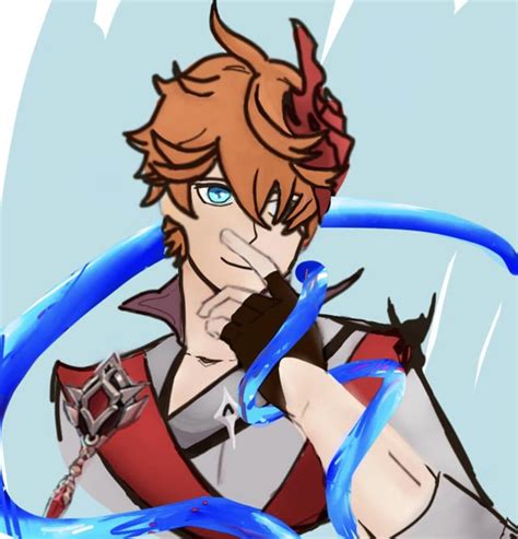 Pyro Aether Concept Jynkofist On Insta R Genshinrpg