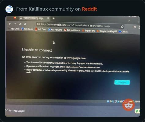 Why Wont My Firefox Work After Using Proxychains R Kalilinux