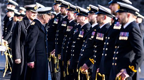 King Visits Dartmouth To Welcome New Cadets Into Royal Navy News