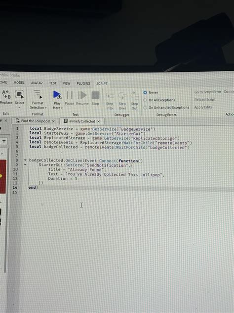 anyone know why this doesn t work r robloxgamedev