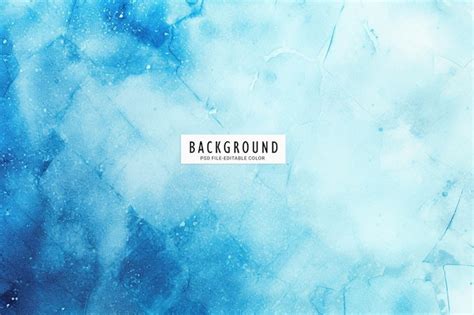 Premium Psd Abstract Blue Brush Background