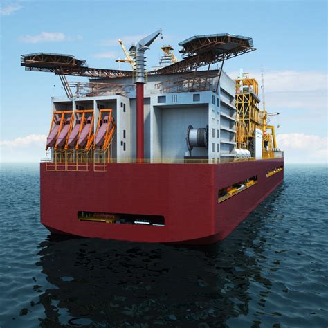 3d Model Shell Prelude Flng Turbosquid 1201710