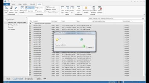 Add Or Remove Holidays In Your Outlook Calendar Youtube