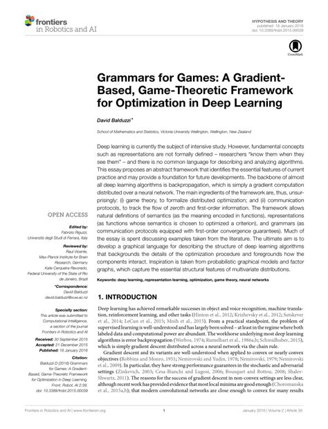 pdf grammars for games a gradient based game theoretic framework