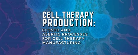 Closed And Aseptic Processes For Cell Therapy Manufacturing