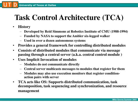 Ppt Implicit Invocation The Task Control Architecture Powerpoint Presentation Id6366447