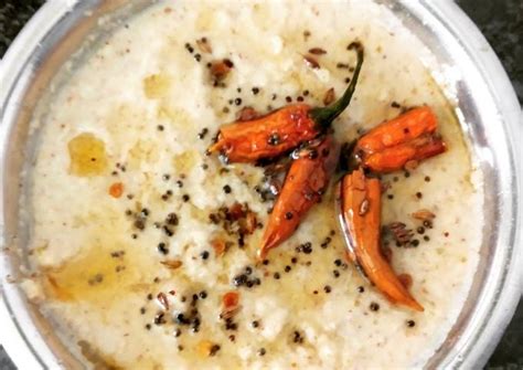 Peanut Chutney South Indian Style Recipe By Monali Sadaphale Cookpad