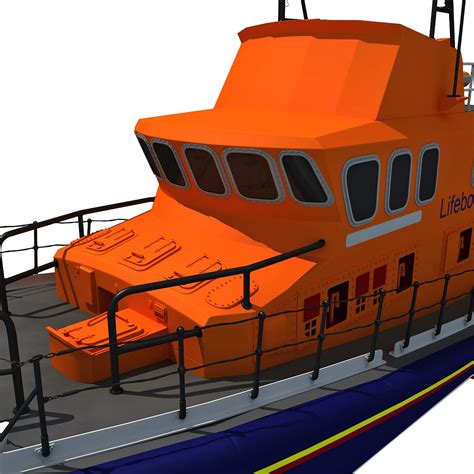 Severn Class Lifeboat 3d Model 139 3ds Lwo Obj Xsi Ma Max Free3d