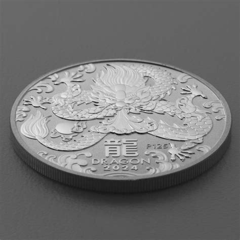 Silbermünze oz Drache Lunar III kaufen