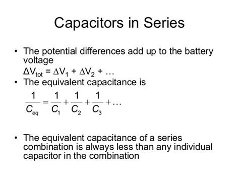 Definition Of Capacitance