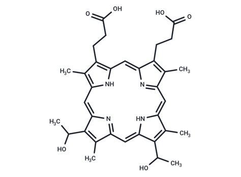 Hematoporphyrin 血卟啉 Targetmol