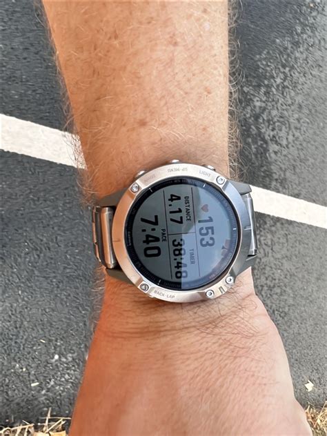 Different Readings Of Pace Fēnix 6 Series Wearables Garmin Forums