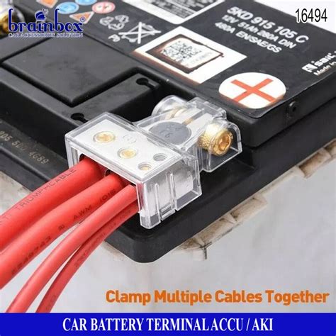 Terminal Sambungan Kabel Baterai Aki Car Battery Terminal Accu