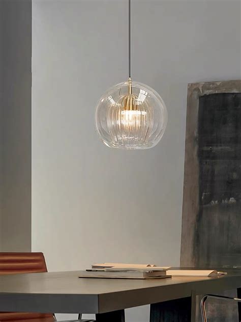 Globe Luciana Pendant Light In Clear Glass Plgg25 Lighting Station