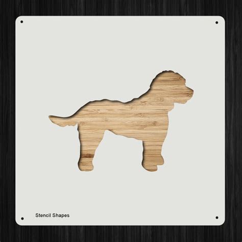 Cockapoo Plastic Mylar Stencil Painting Walls Crafts Signs Etsy