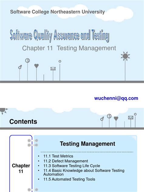 chapter 11 testing management pdf software testing software bug