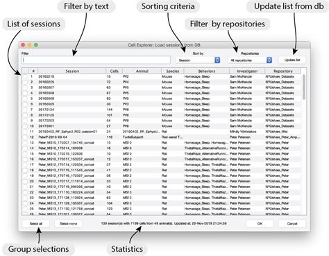 Reference Data Cellexplorer