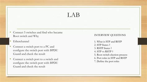 Spanning Tree Protocol Stp Pdf Computer Networking Computing