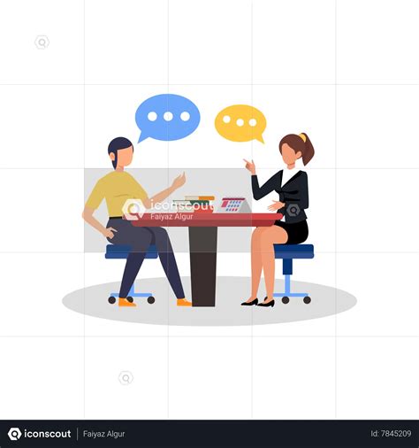 Business Communication Animated Illustration Download In Json Lottie