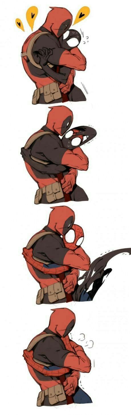 Pin On Deadpool Spideypool Deadpool And Spiderman Deadpool X Spiderman