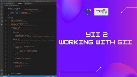 yii2 working with gii gagas amukti 3120600032 youtube