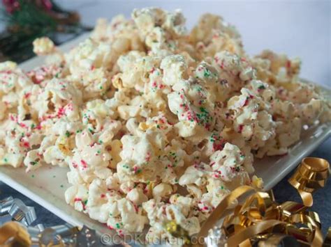 Snowflake Popcorn Recipe
