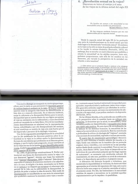 111iacub R Revolución Sexual En La Vejez Discursos En Torno Al