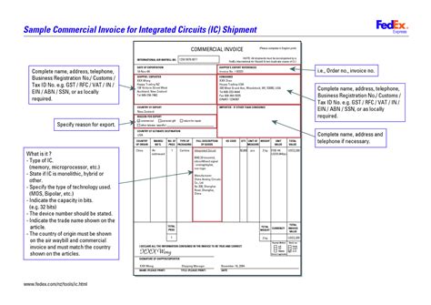 Fedex Invoice Db Excel