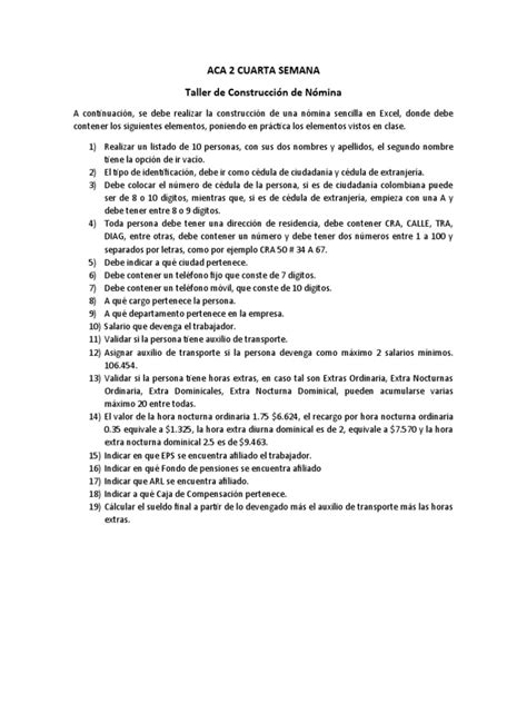 Aca 2 Excel Basico Pdf