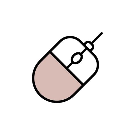 Premium Vector Computer Mouse Icon Vector Design Template