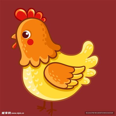 可爱卡通母鸡形象设计图其他动漫动画设计图库昵图网