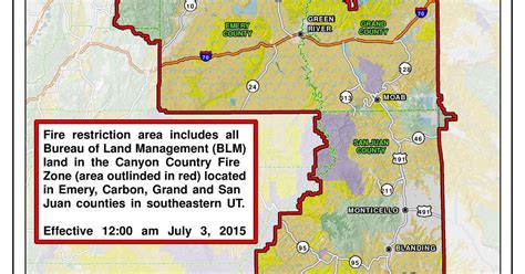 Hot Dry Weather Coming Holidays Prompted SE Utah Fire Restrictions