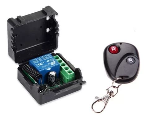 Interruptor De Controle Remoto Sem Fio Dc V A Mhz Rf Parcelamento Sem Juros