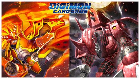 Red Hybrid VS Machinedramon Digimon BT12 Regionals YouTube