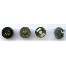 Magnetic Snap Fasteners 18 Mm Black Nickel 1 Pc Eparduotuve Kaivida Lt