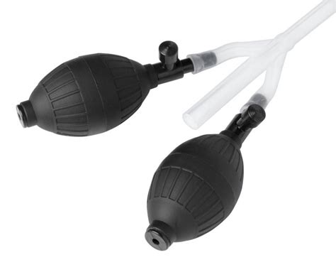 Cleanstream Bardex Style Inflatable Double Bulb Silicone Enema System