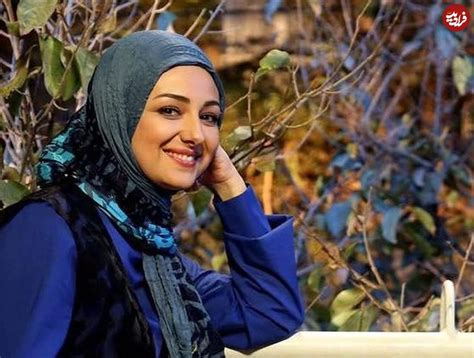 عکس ویدا جوان با لباس عروس در پشت صحنه سریال ماه و پلنگ؛ سال 1395