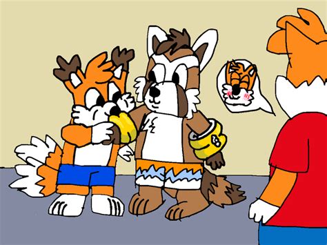 Help From A New Two Tailed Friend By Streaker3236 On Deviantart