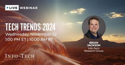 Robin Jarvis On Linkedin Techtrends Techtrends2024 Webinar