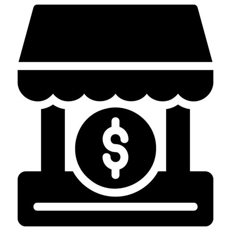 Store Glyph Icon 27962619 Vector Art At Vecteezy