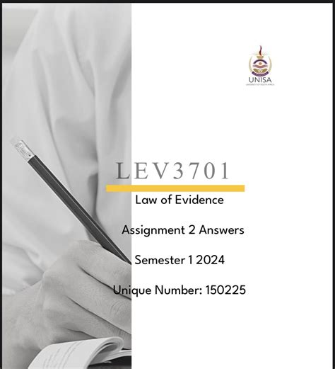 LEV3701 ASSIGNMENT 2 SOLUTIONS SEMESTER 1 2024 StudyPass