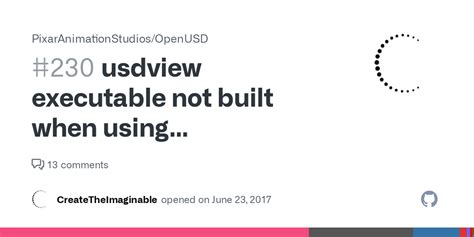Usdview Executable Not Built When Using Build Scripts Build Usd Py On