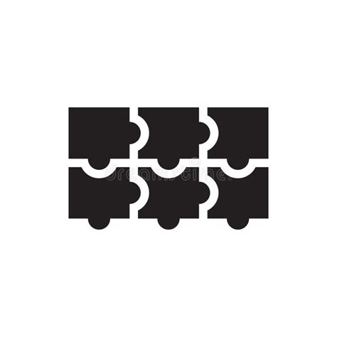 Strategy Solution Puzzle Icon Stock Vector Illustration Of Jigsaw