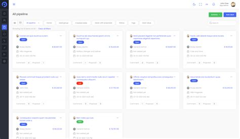 Pipex Crm By Gainhq Codecanyon